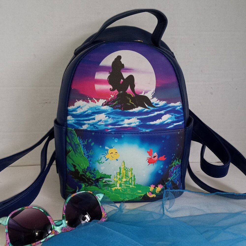 Loungefly Disney Collab: Ariel The Little Mermaid Sil… - Gem